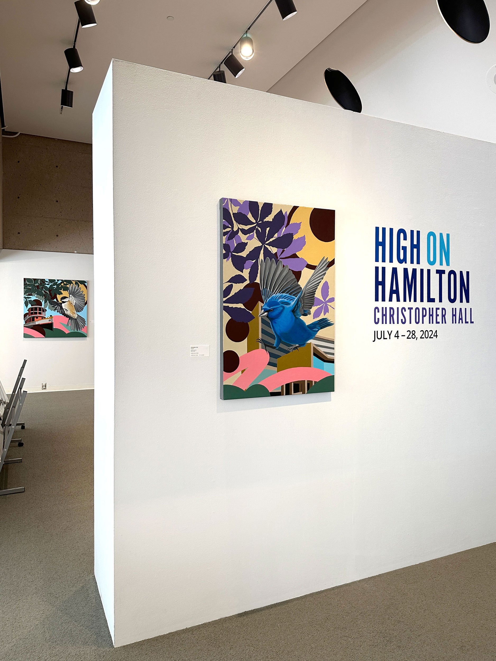 Exhbition Views: Christopher Hall's "High on Hamilton" – AGH Art Sales ...