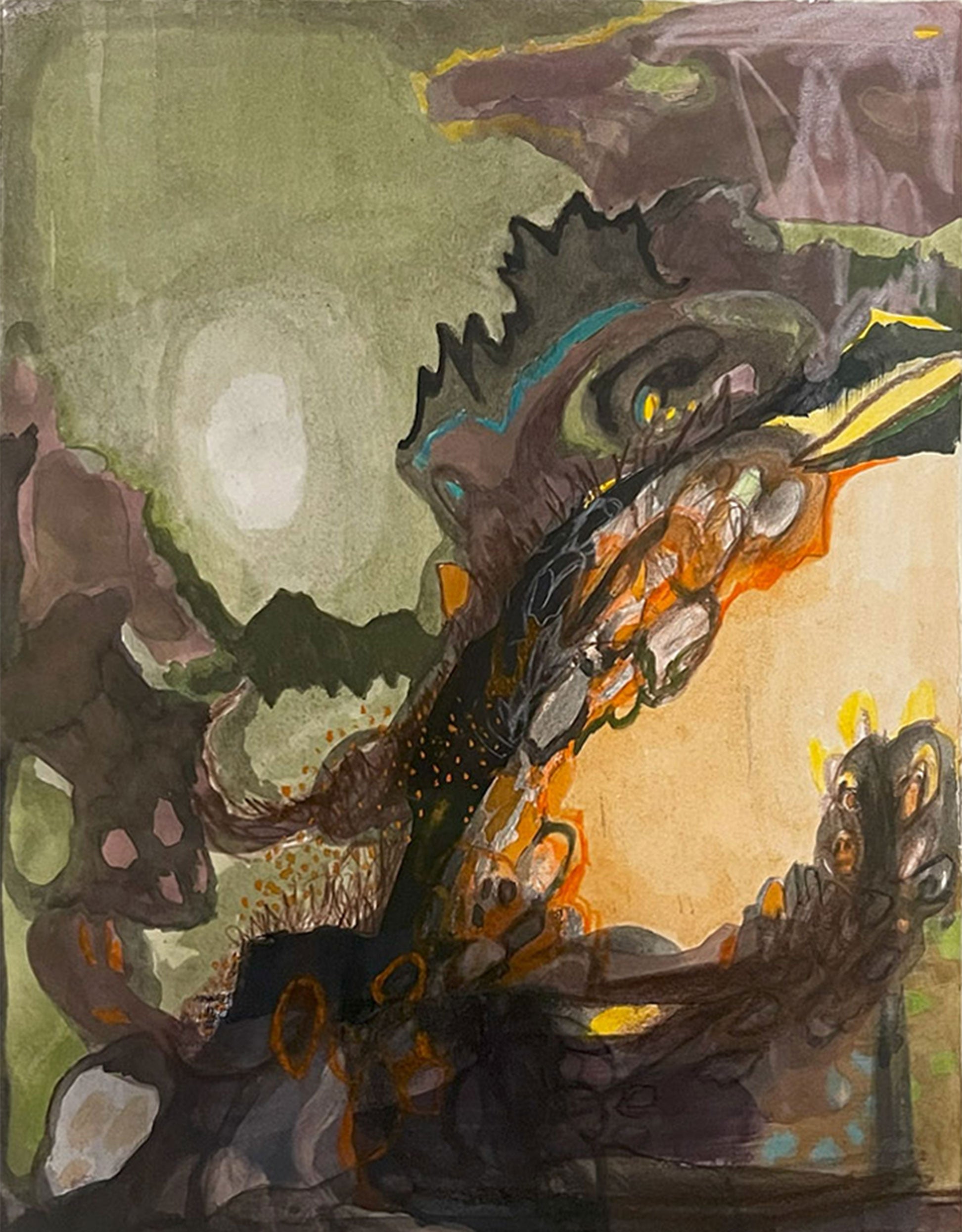 Cathy Yantsis - The Variegated Skin of a Wild Beast – AGH Art Sales ...