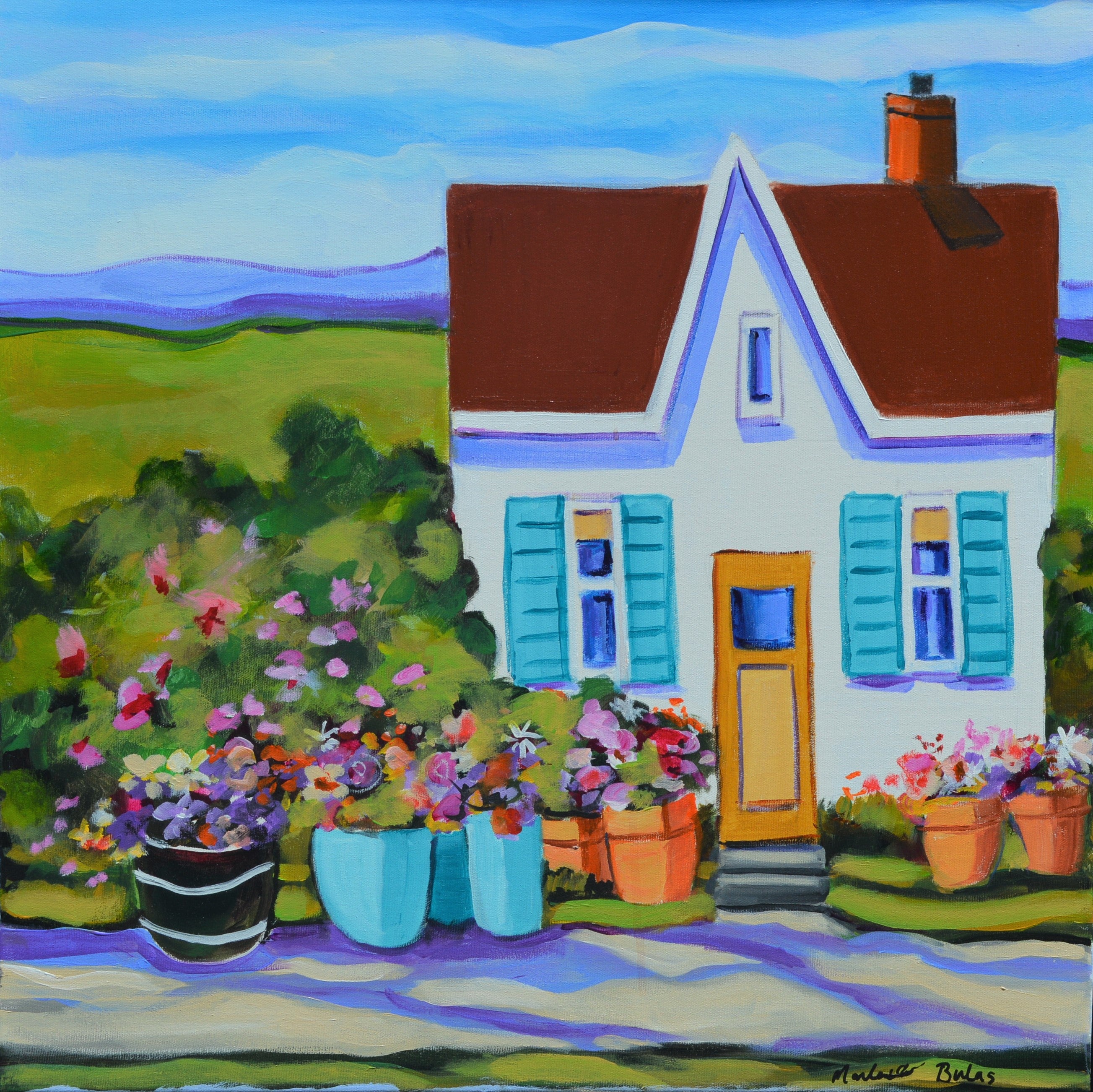 Marlene Bulas - Garden Joy – AGH Art Sales + Services