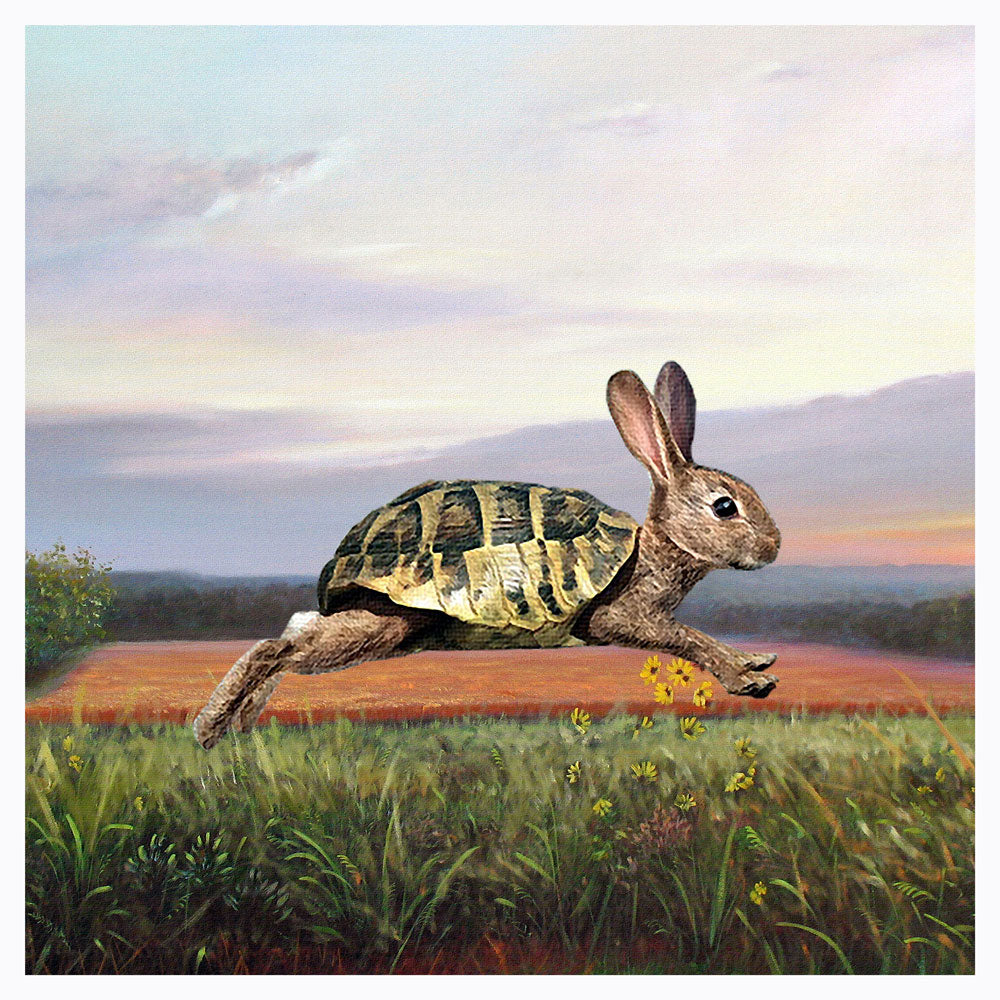 Alexander Hernandez - Rabbit Fighter – AGH Art Sales + Services