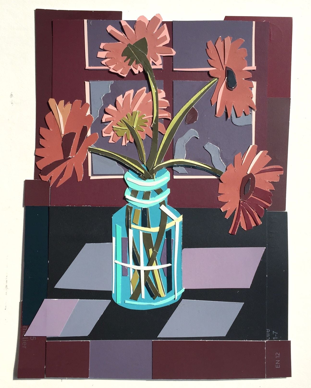 Adam Matak - Swatch Arrangement (Dark Window) – AGH Art Sales + Services