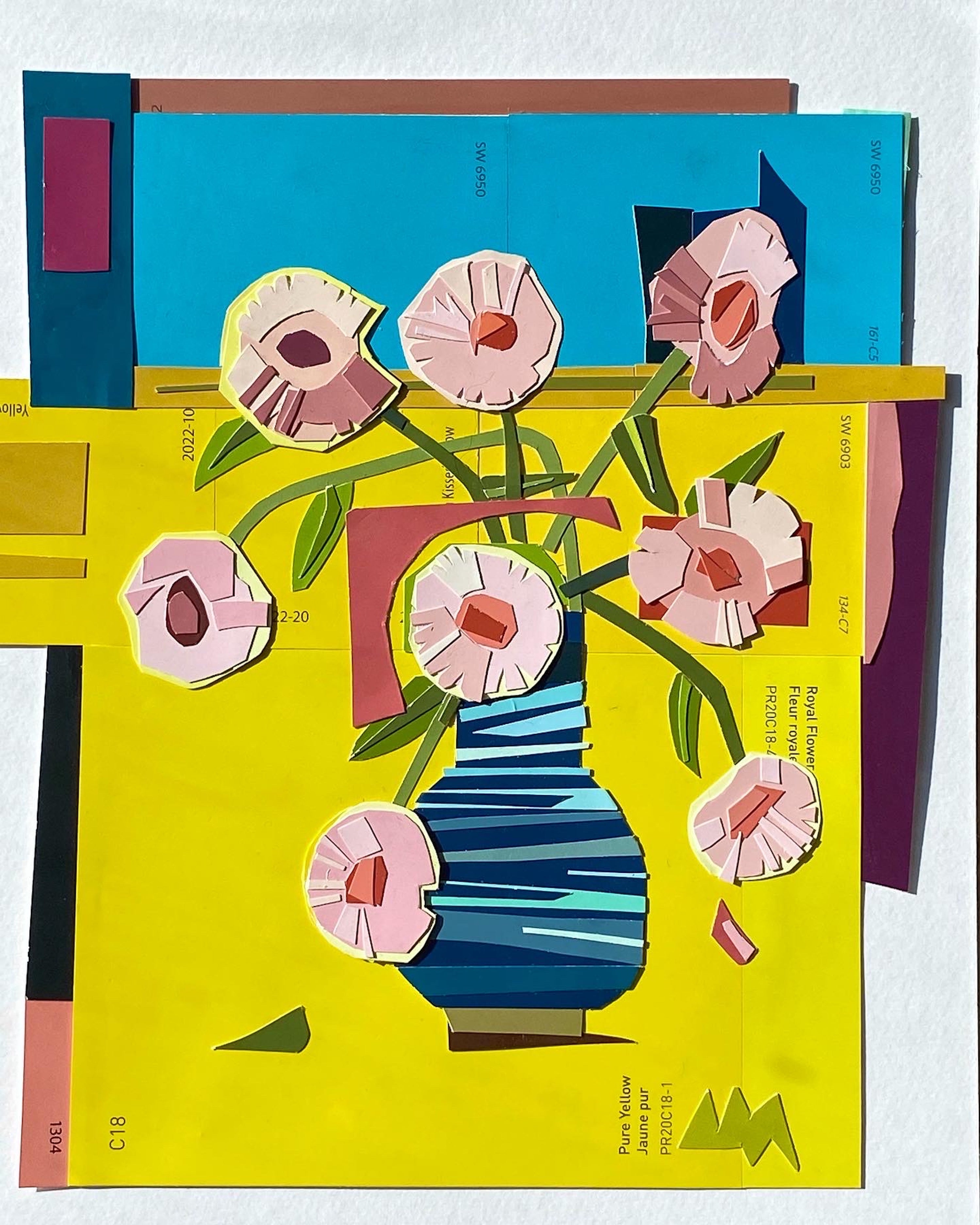 Adam Matak - Swatch Arrangement (Royal Flowers) – AGH Art Sales + Services