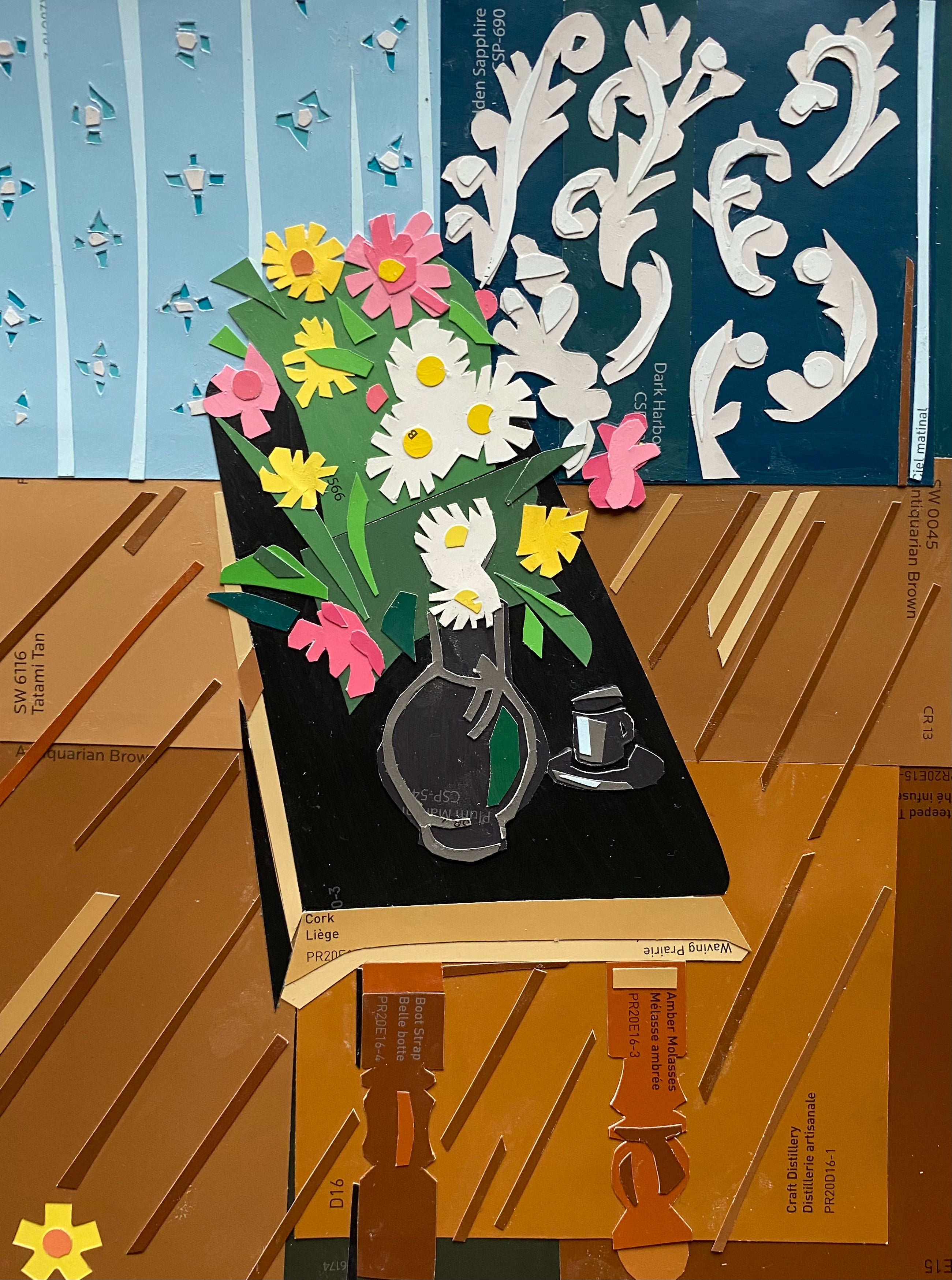 Adam Matak - Swatch Arrangement (Black Table Top) – AGH Art Sales ...